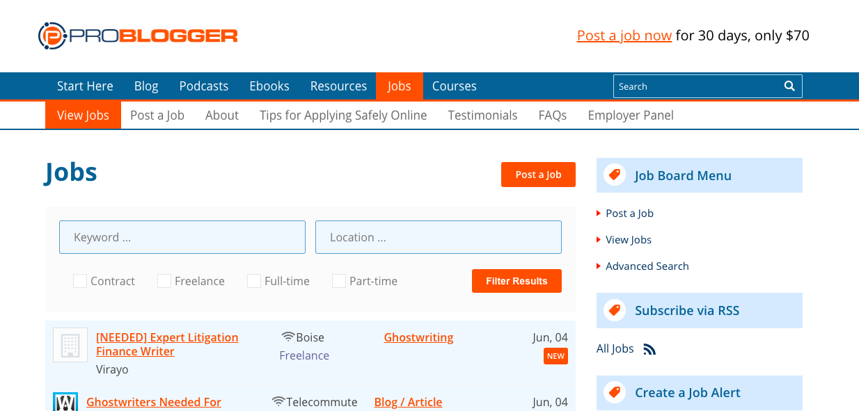 19 Remote Writing Jobs Sites that Post New Jobs Daily for Freelance Writers